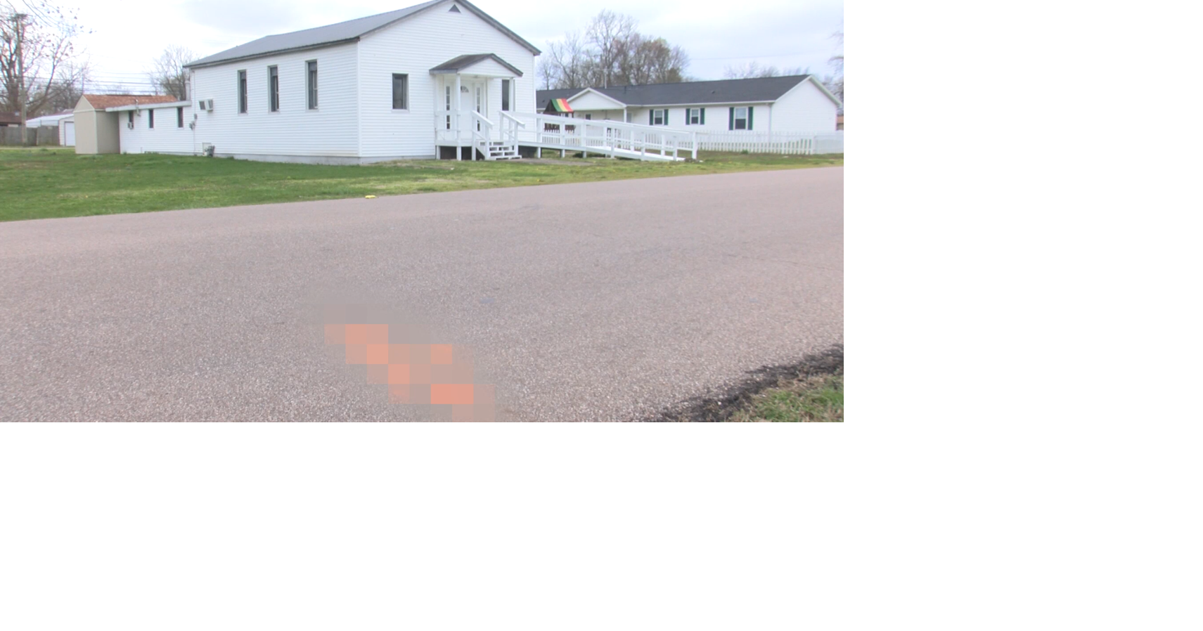 Racial slur spray-painted in front of Mt. Vernon church | News | wevv.com