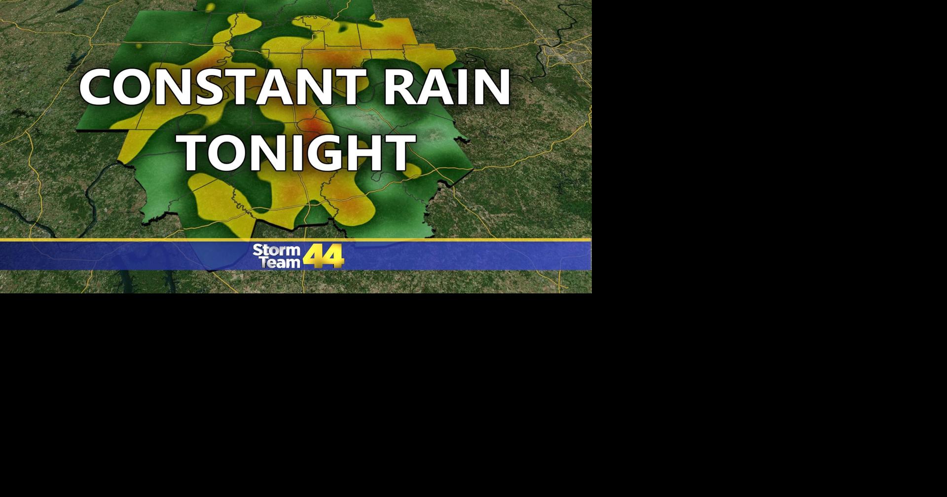 Soaking conditions overnight | Weather | wevv.com