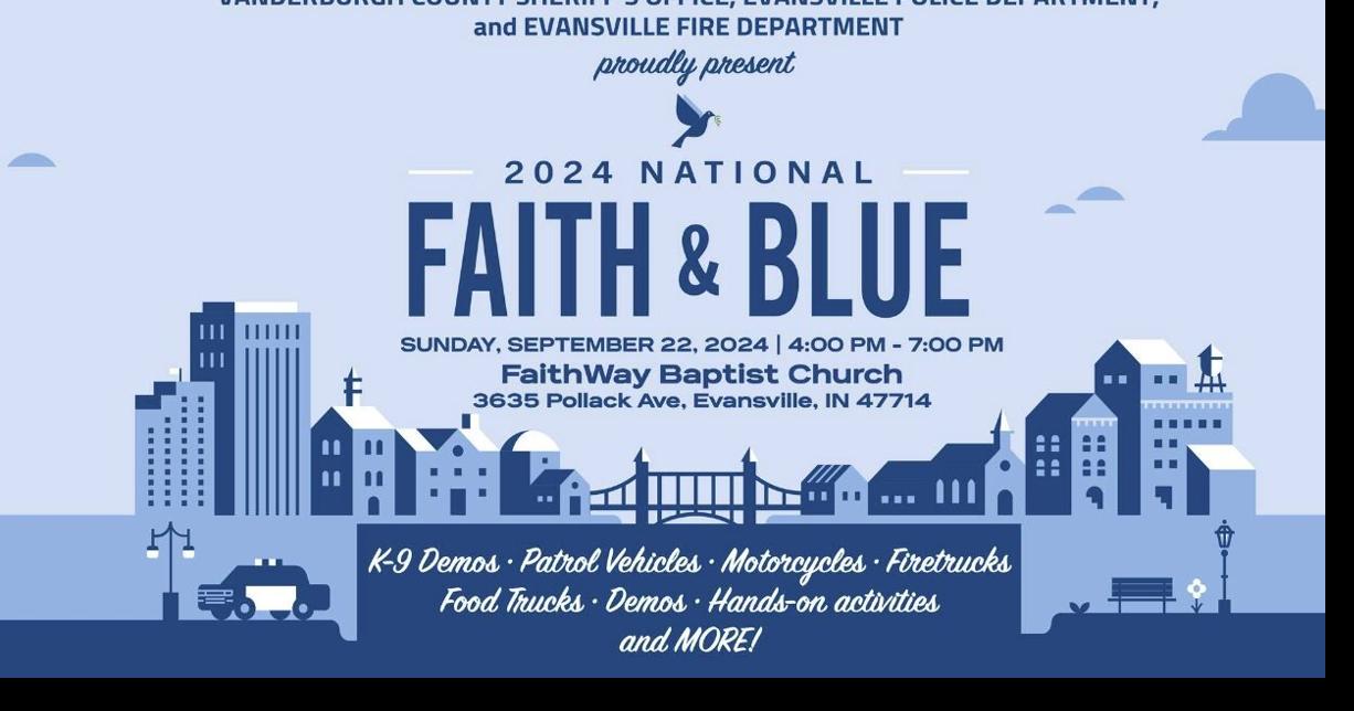 Local first responders to participate in "National Faith & Blue 2024 ...