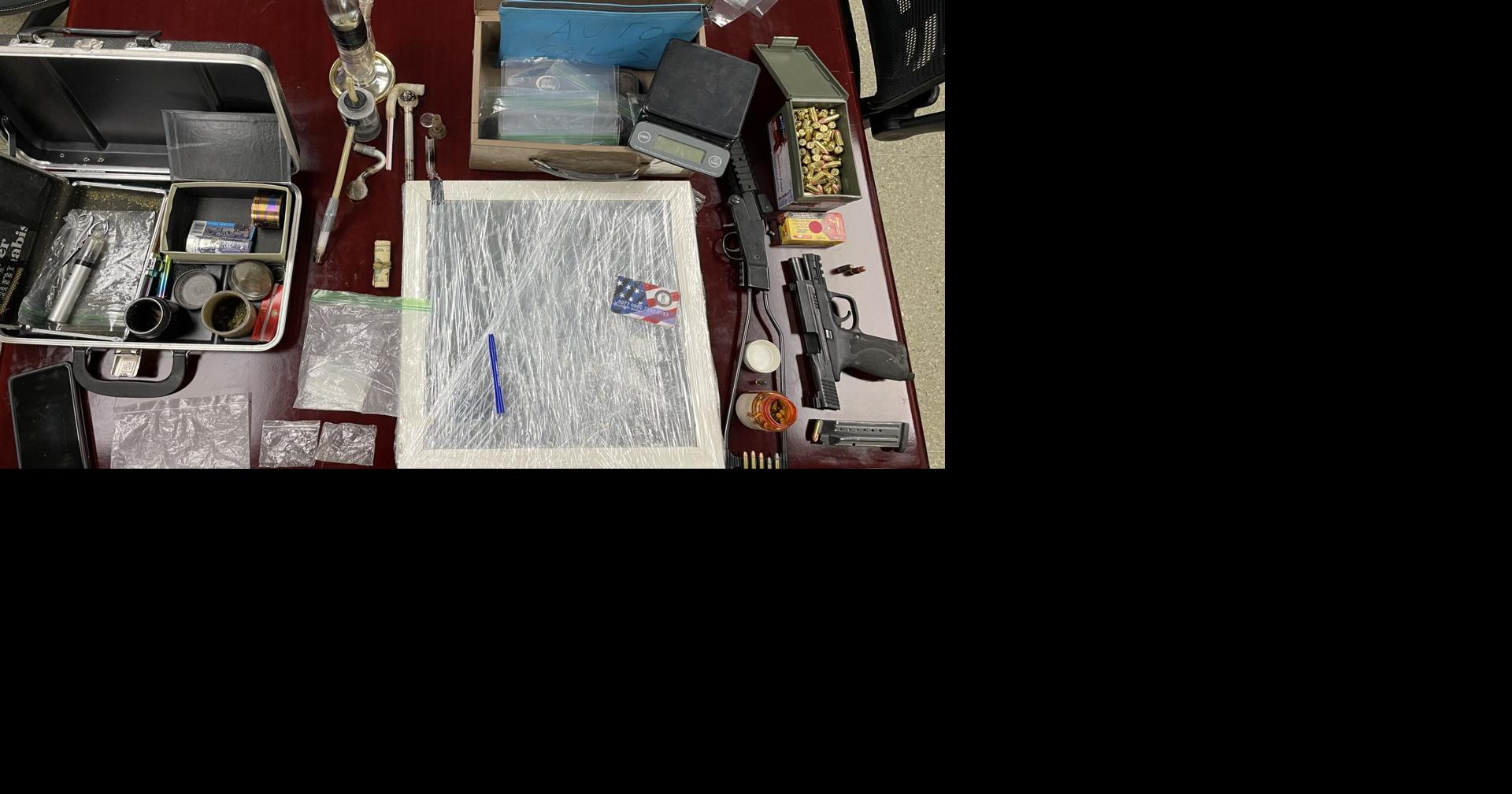 Discovery of drugs and guns leads to charges against felon on probation ...