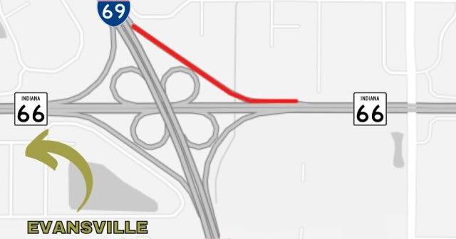 Ramp closure to force detours from Lloyd Expressway to Interstate 69 ...