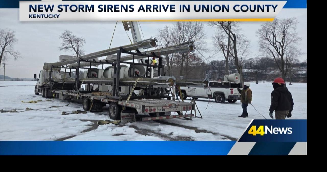 Union County Installs New Storm Sirens to Enhance Public Safety | Video ...