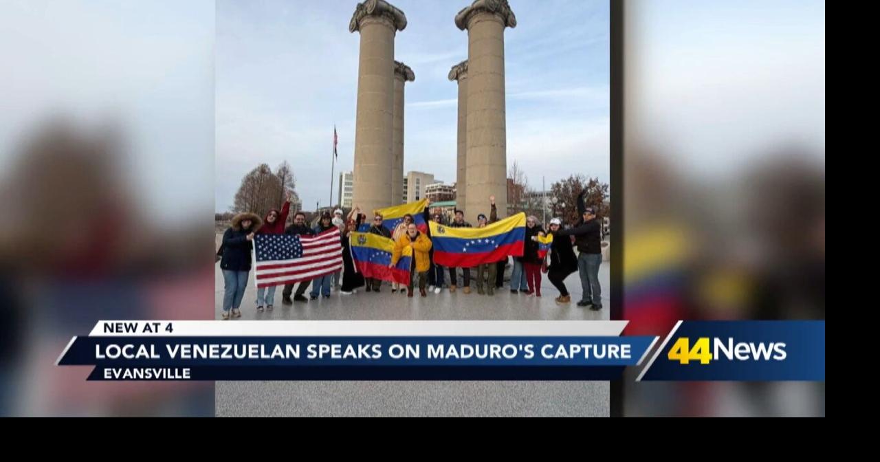 Local Venezuelan speaks on Madura's capture | Video | wevv.com