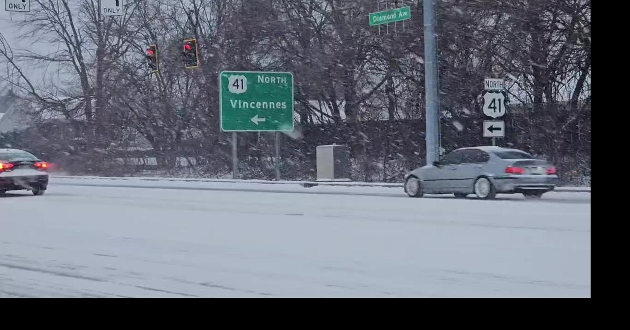 Snow leads to covered roads in Evansville | Video | wevv.com