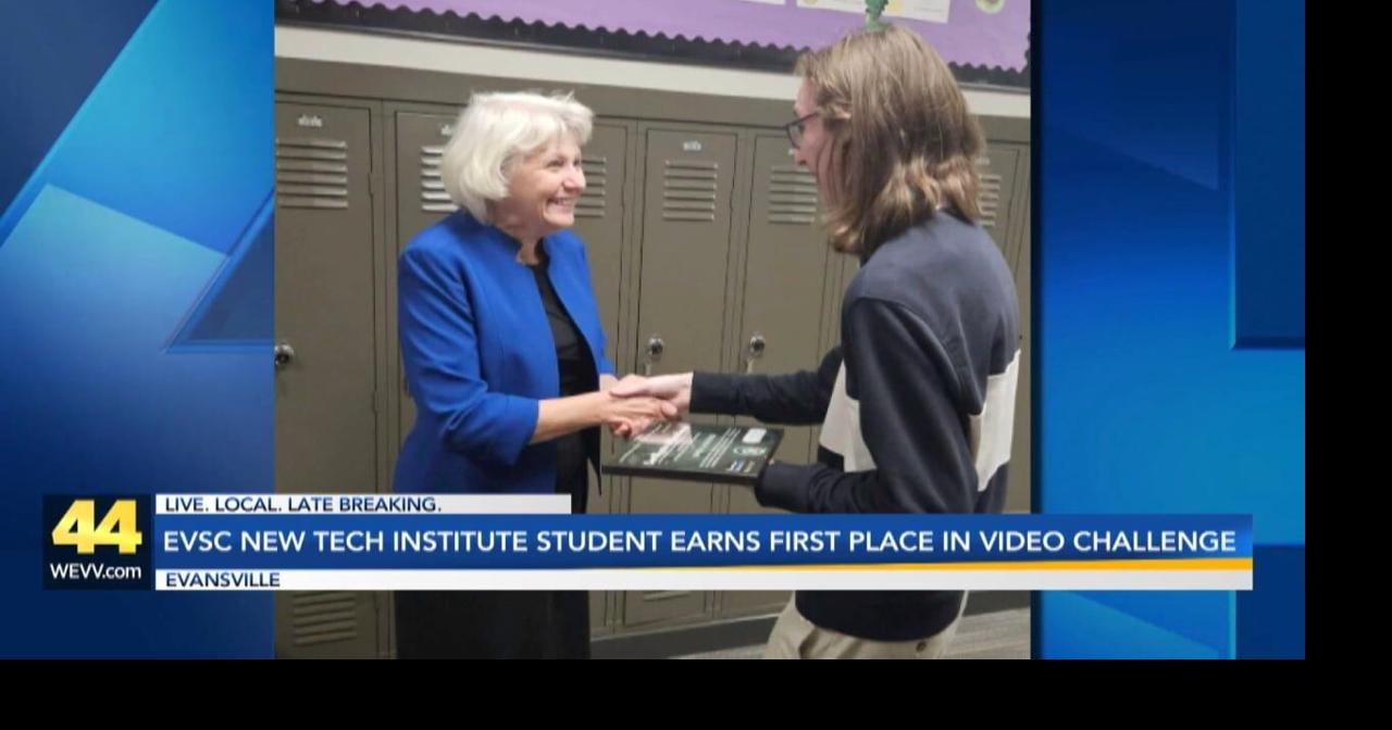 EVSC New Tech Institute student wins first place in video challenge ...