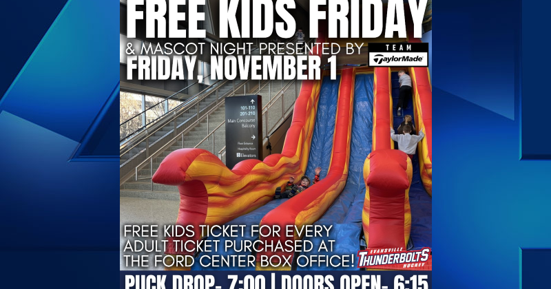 Thunderbolts host Havoc this Friday for Free Kids Friday-Mascot Night ...