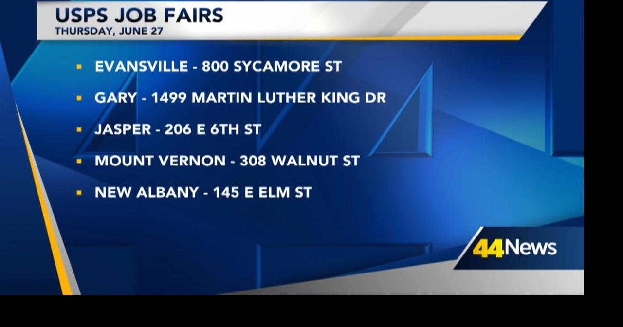 USPS to host Job Fairs around Indiana | Video | wevv.com