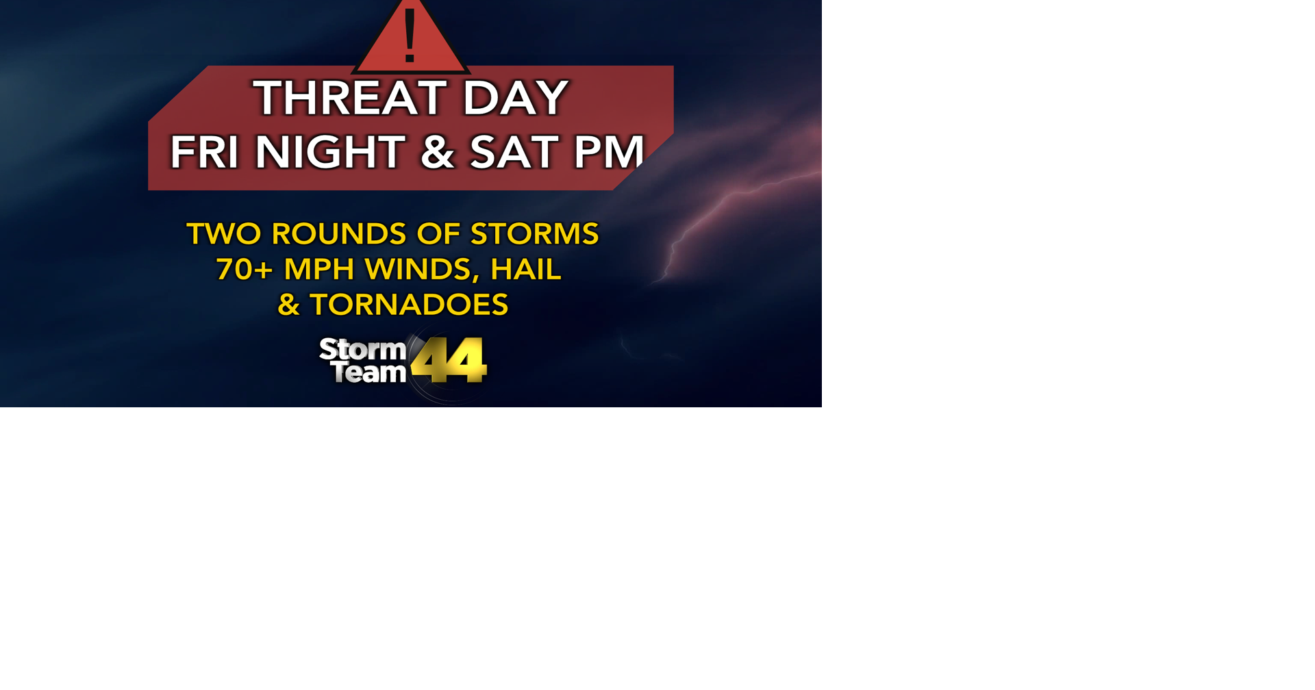 THREAT DAY: Strong to severe storms expected for the Tri-State late ...