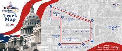INDYCAR unveils historic National Mall street circuit for Freedom 250 ...