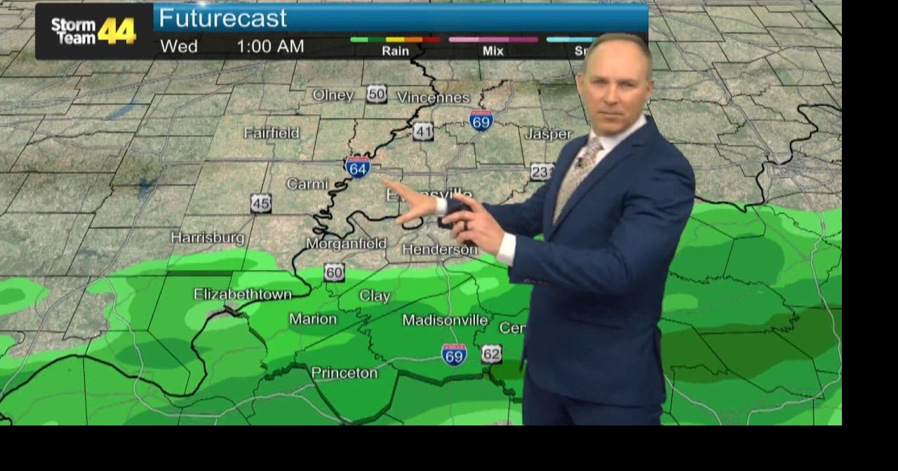 Feeling like Spring Tuesday, then it's winter again through the weekend ...