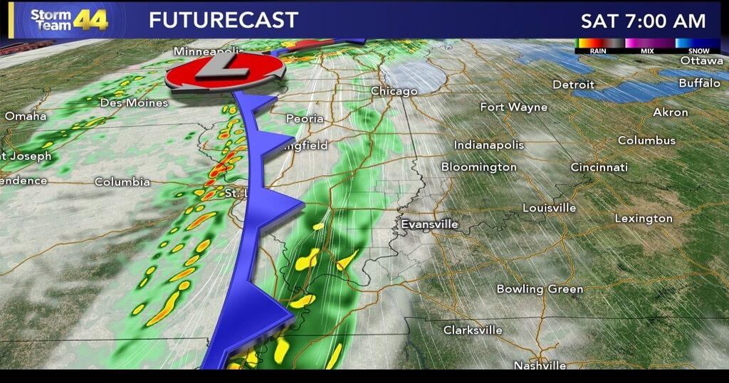 High winds and heavy rain take aim | Weather | wevv.com