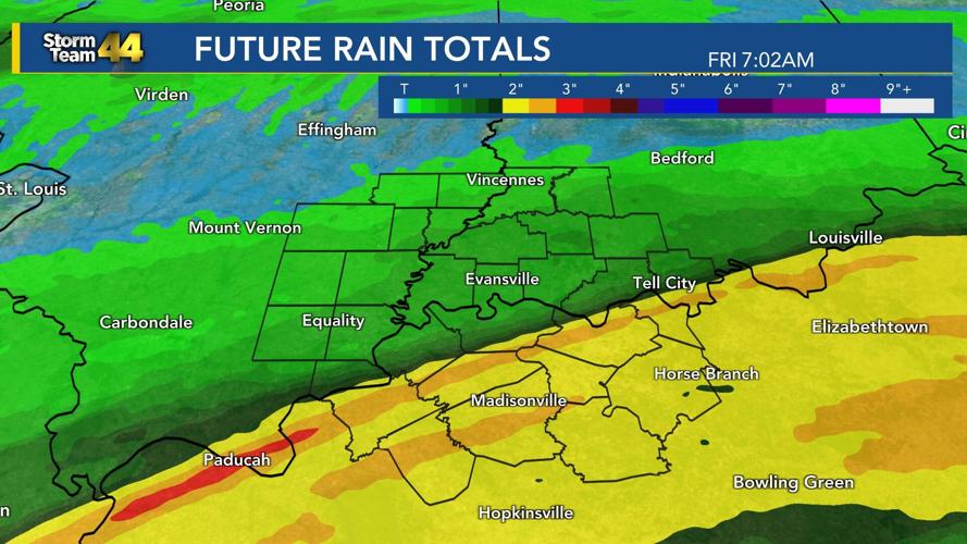 Soaking rain impacting the Tri-State for the end of the week | Weather ...