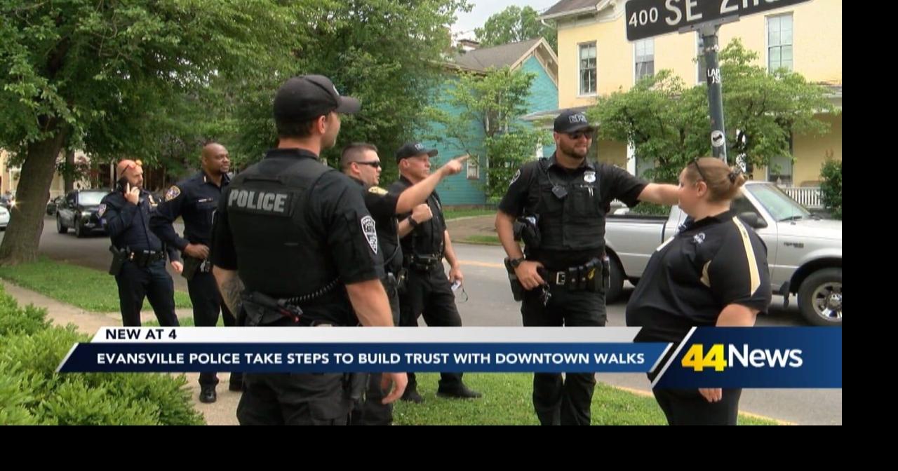 Evansville Police takes steps to build trust with another Walking ...