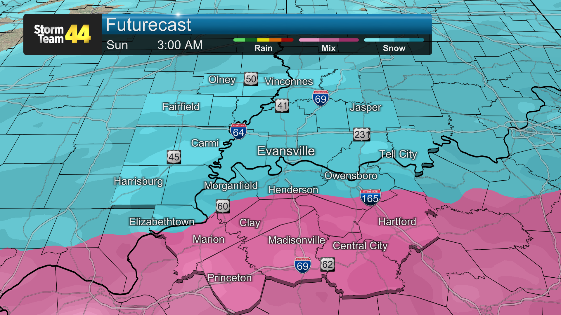 Heavy snow, sleet and extreme cold grip the Tri-State | News | wevv.com