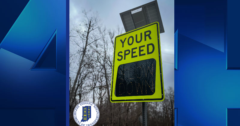 Speed feedback signs to be installed in INDOT Southwest District | News ...