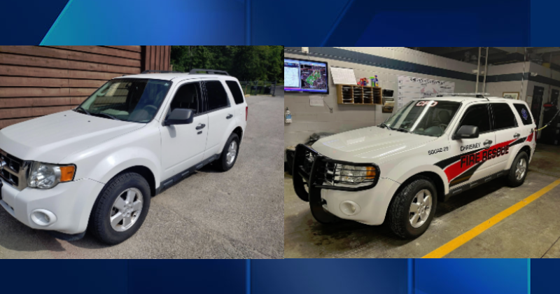 Volunteer Fire Department in Spencer Co. unveils new rescue vehicle ...