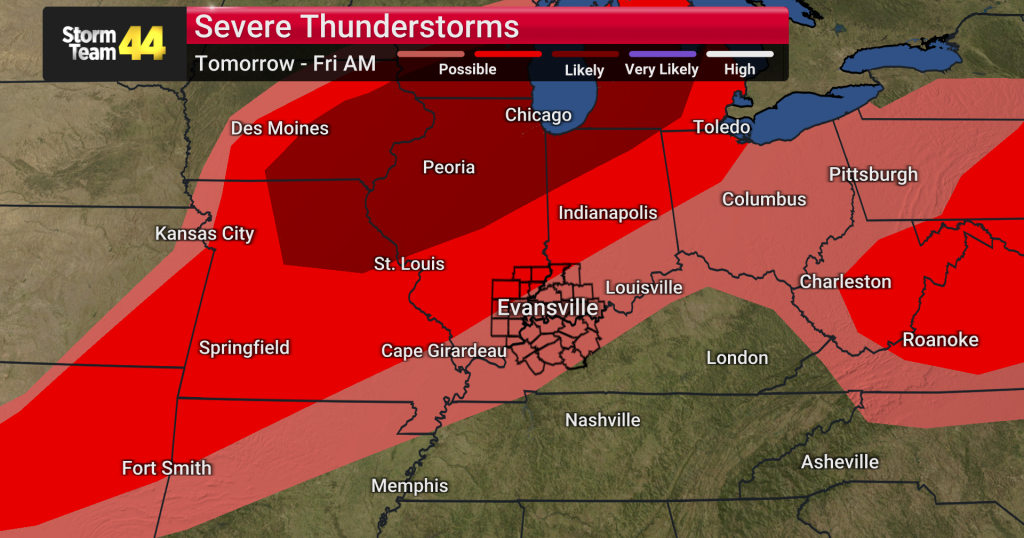 Heat Returns, Storms Possible | Forecast | wevv.com