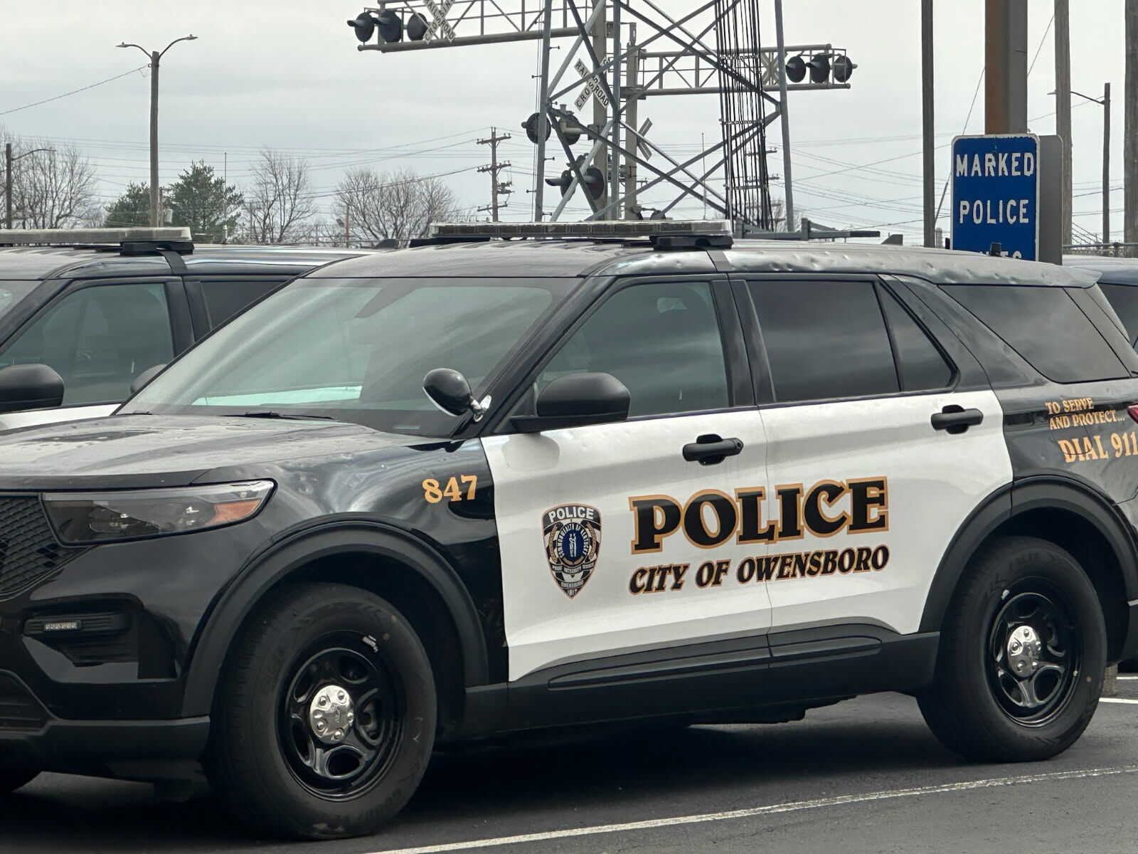 Dozens of police and deputy vehicles damaged by recent hail in Daviess ...
