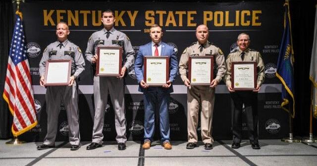 Dozens of Kentucky troopers and officers honored for heroic acts of ...
