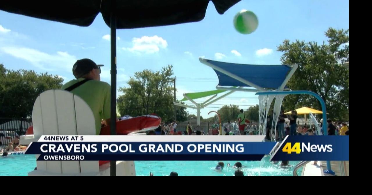 Cravens Pool Reopens to excited crowd in Owensboro | News | wevv.com