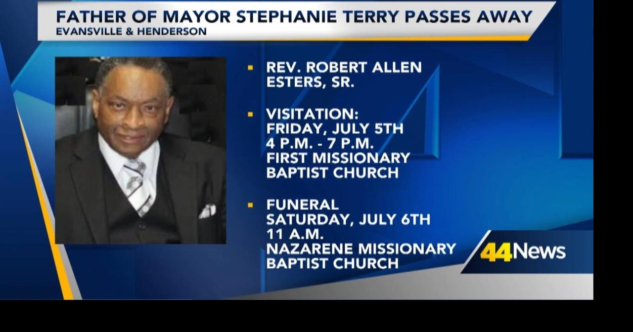 Father of Mayor Stephanie Terry passes away; Funeral arrangements set ...