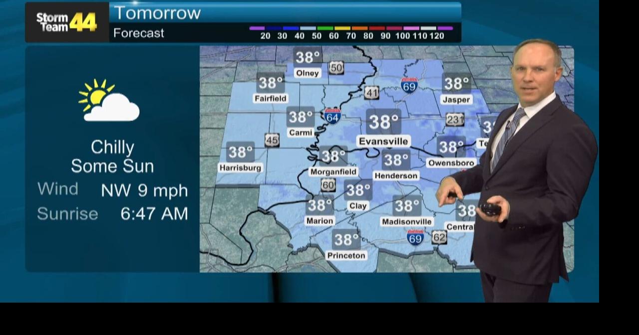Getting COLD tonight and staying cold tomorrow! | Weather | wevv.com