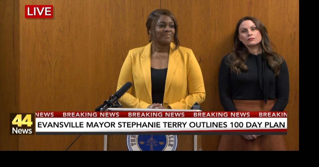Evansville Mayor Stephanie Terry Outlines 100 Day Plan Video
