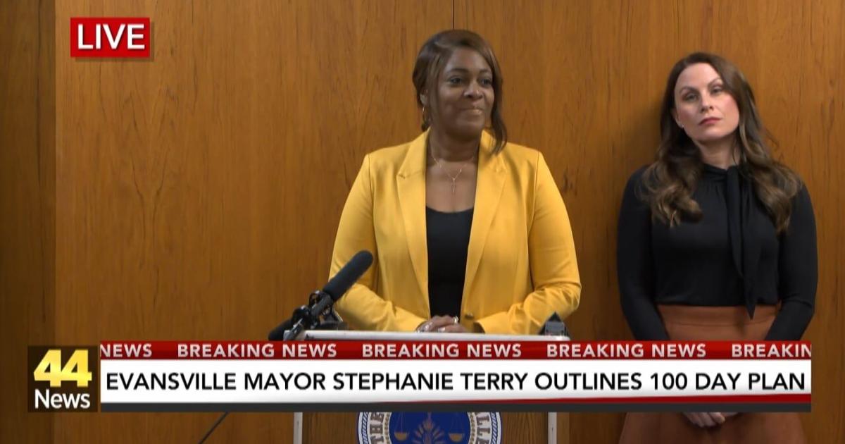 Evansville Mayor Stephanie Terry Outlines 100 Day Plan Video