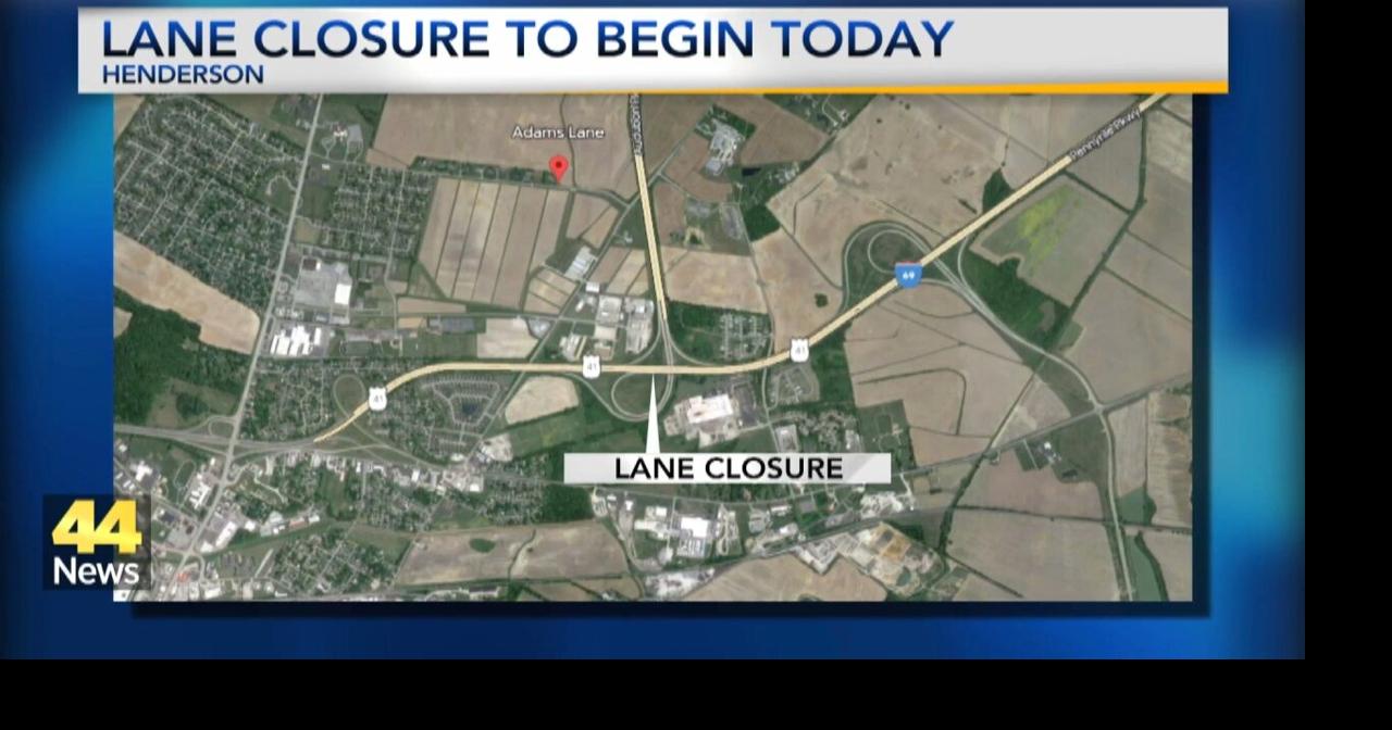 Lane closed on U.S. Highway 41 South in Henderson | News | wevv.com