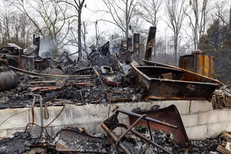 Indiana Department of Homeland Security photos show aftermath of house ...