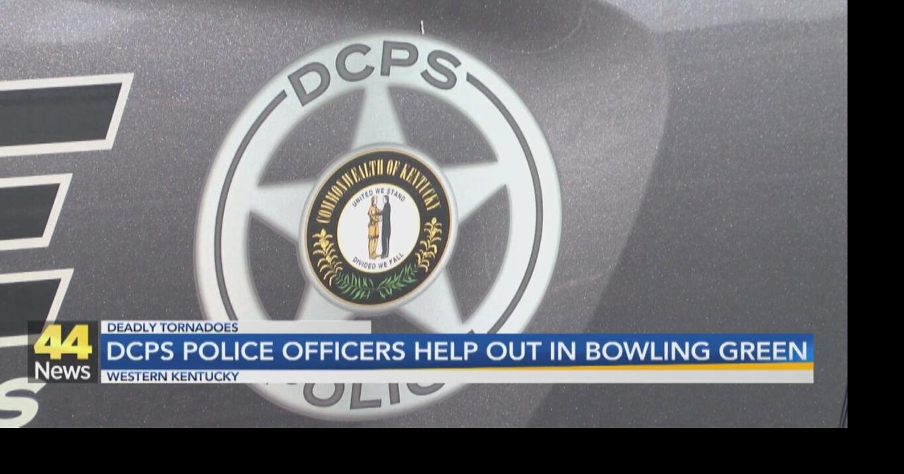 DCPS Police Officers Help Out in Bowling Green | Kentucky | wevv.com