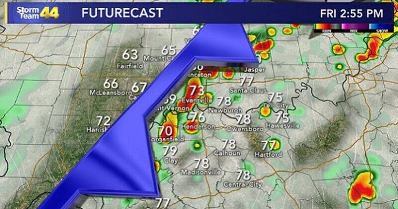 Severe Weather Threat Friday | Forecast | wevv.com