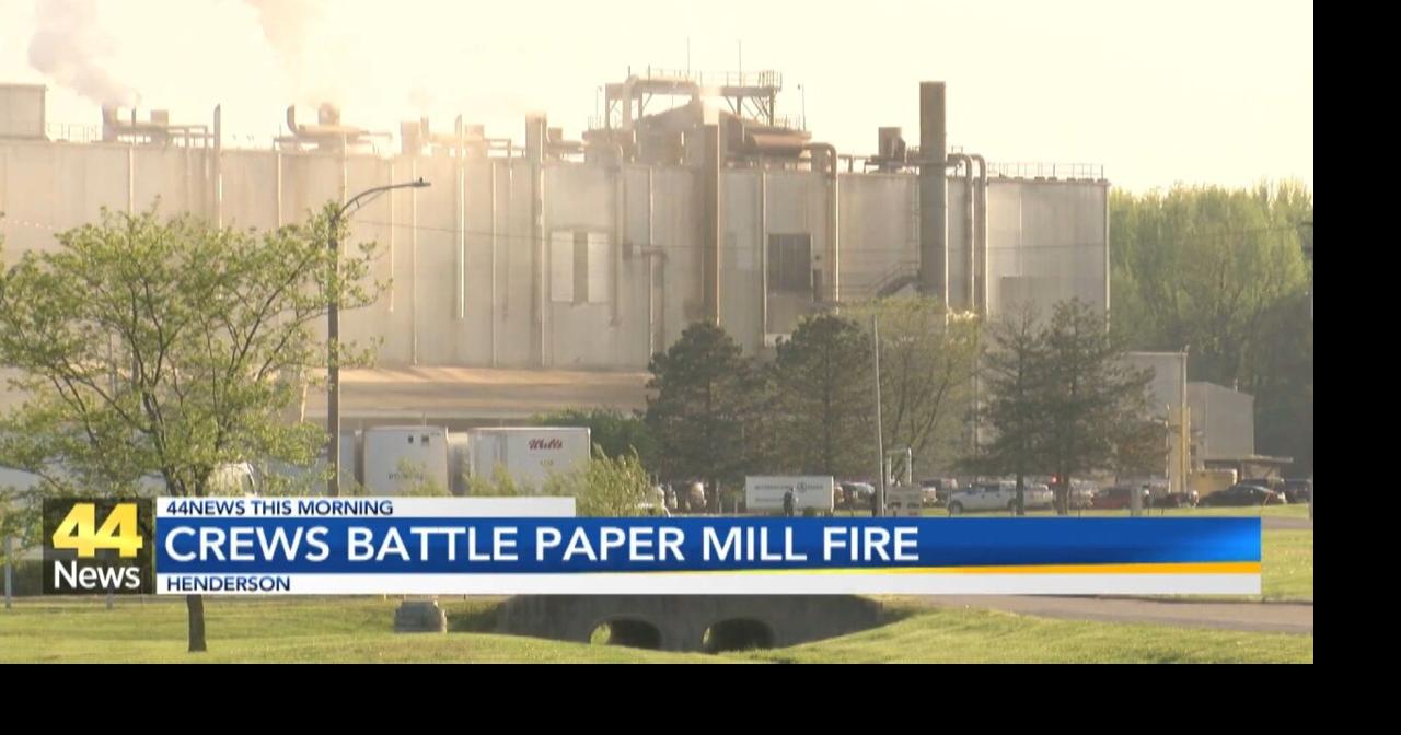 Crews battle paper mill fire in Henderson | Video | wevv.com