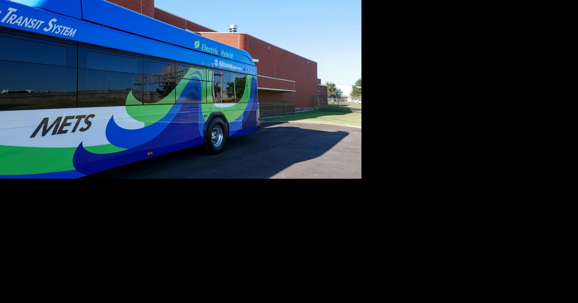 Evansville's public transportation adds five new diesel/electric hybrid ...