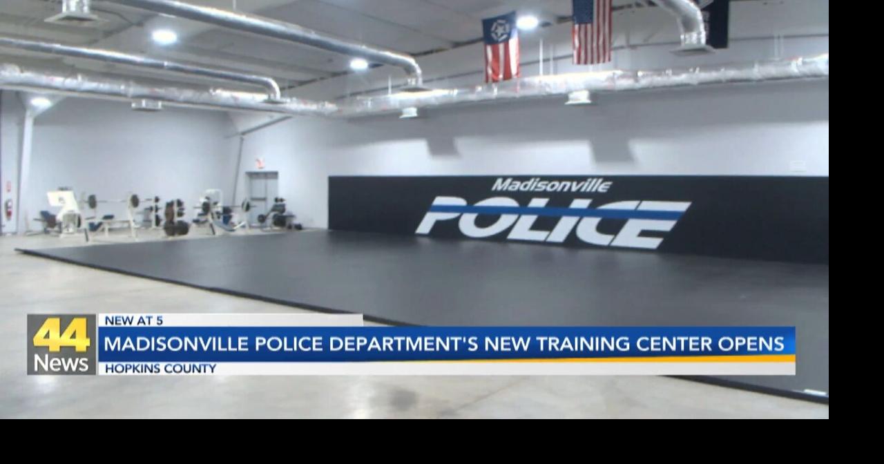 An inside look of the brand new Madisonville Police Department training ...