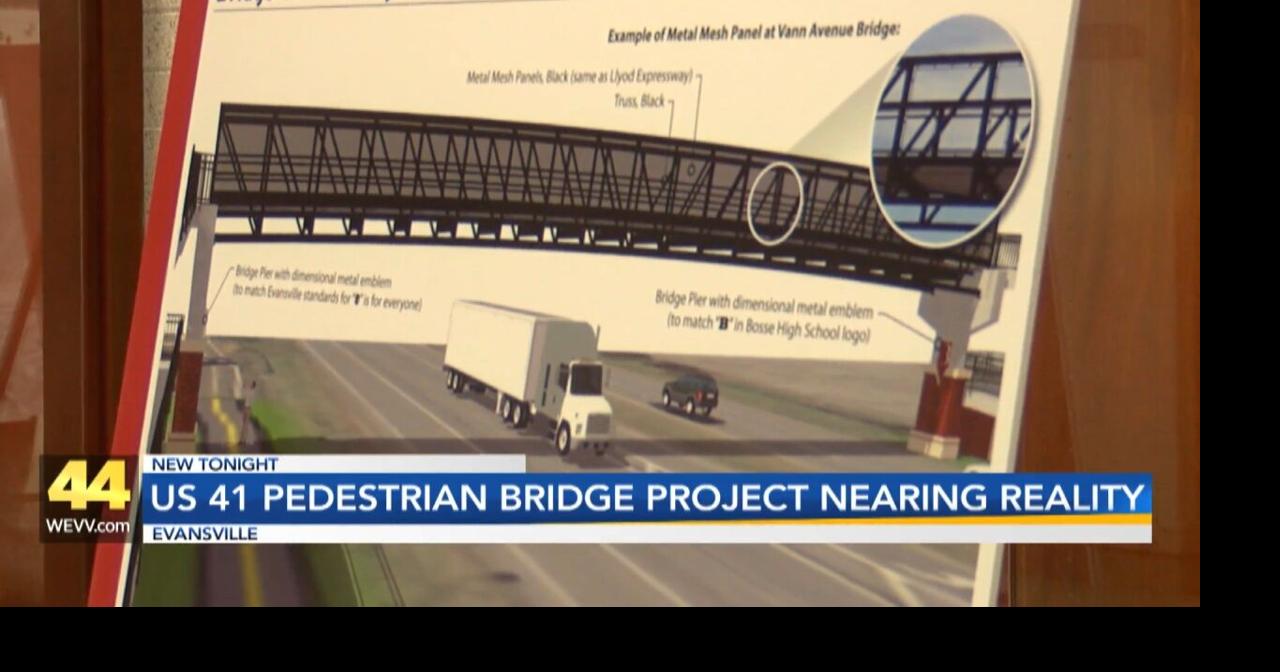 INDOT holds final public hearing on US-41 Pedestrian Bridge, project ...