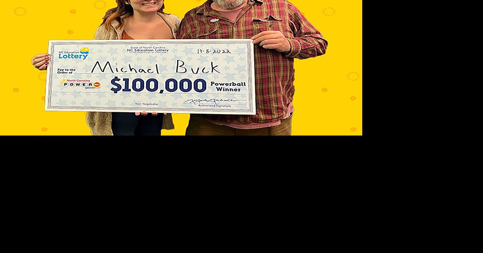 North Carolina man buys Powerball ticket at Walmart and wins $100,000 ...