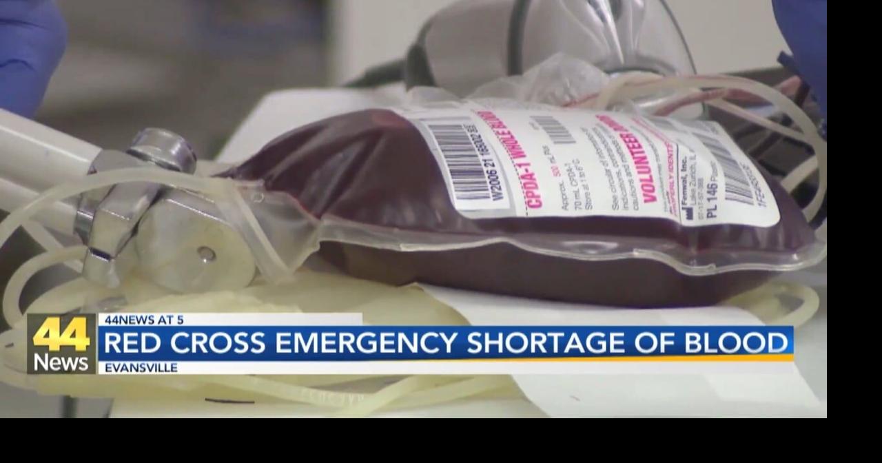 American Red Cross experiencing emergency shortage of blood | News ...