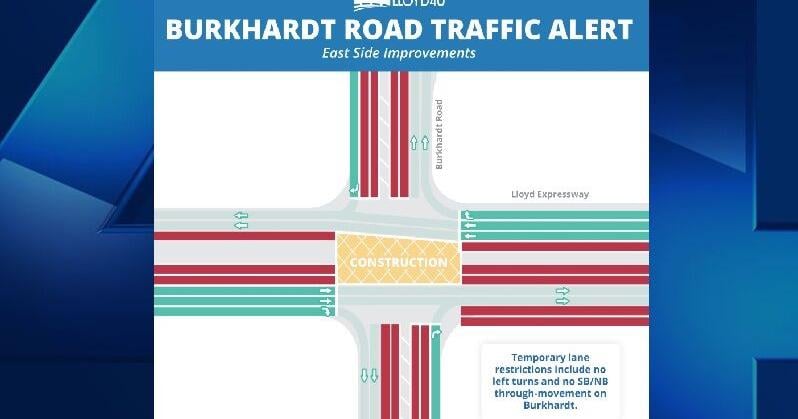 INDOT warns of upcoming weeklong restrictions at Burkhardt Road and ...