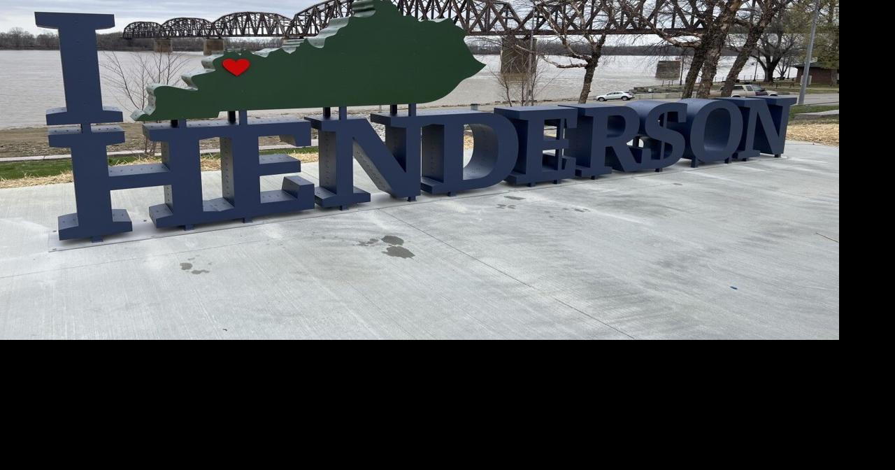 Henderson receives new riverfront sign | News | wevv.com