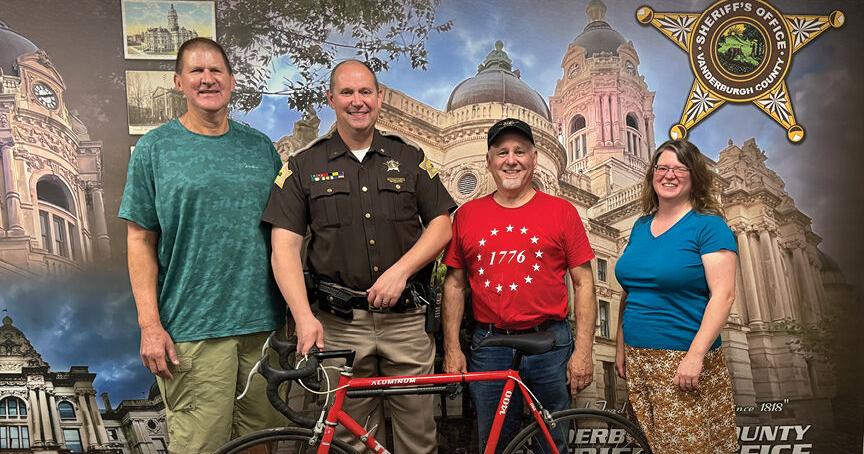 Bike donated to the VCSO in honor of late officer | News | wevv.com
