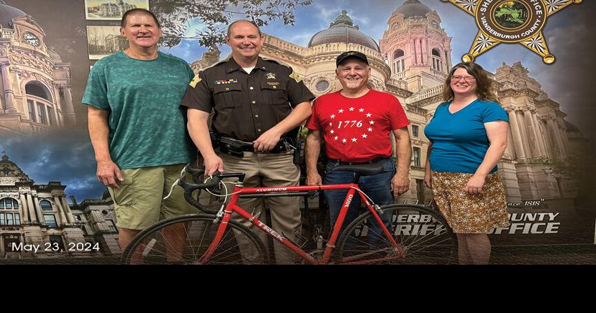 Bike donated to the VCSO in honor of late officer | News | wevv.com
