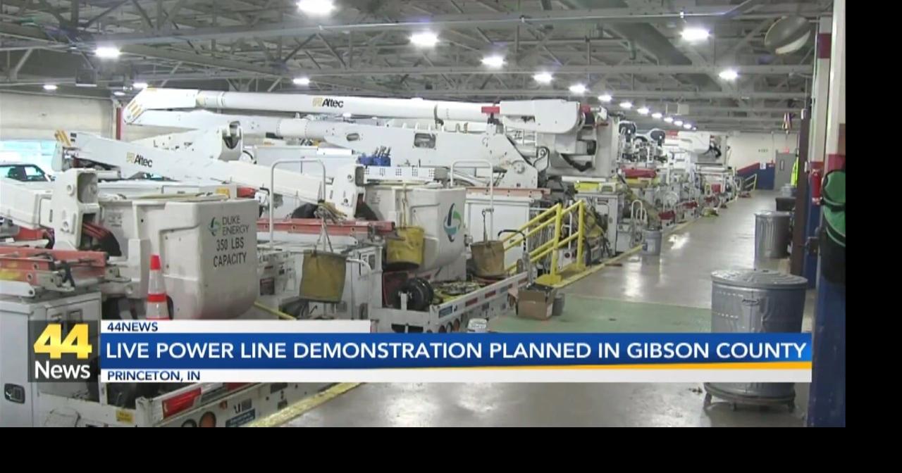 Live power line demonstration planned in Gibson County | Video | wevv.com