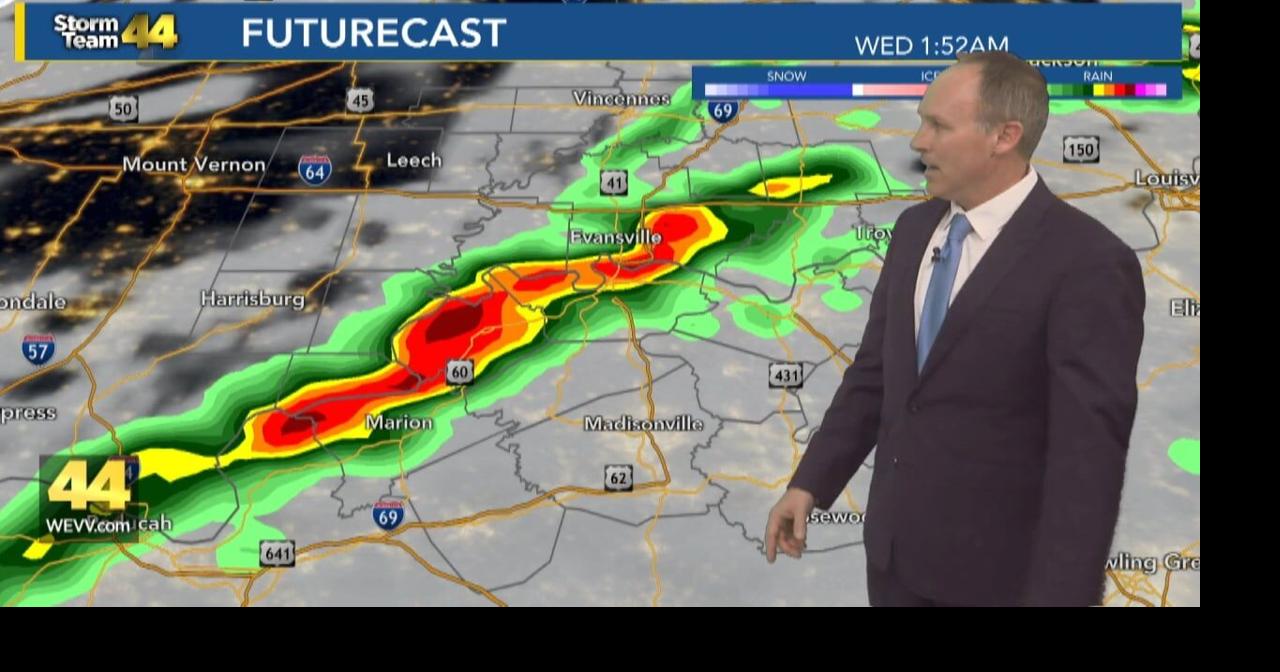 Severe weather update from Storm Team 44 Meteorologist Jonathan Weaver ...