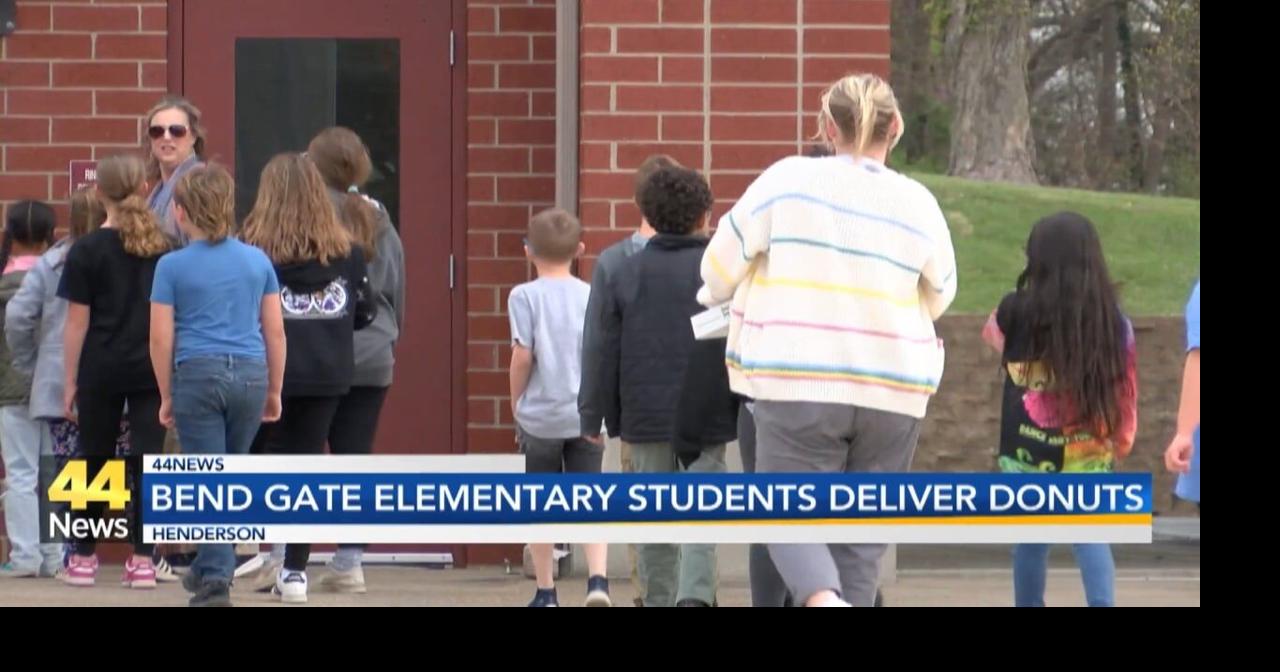 Bend Gate Elementary students deliver donuts to local firefighters ...