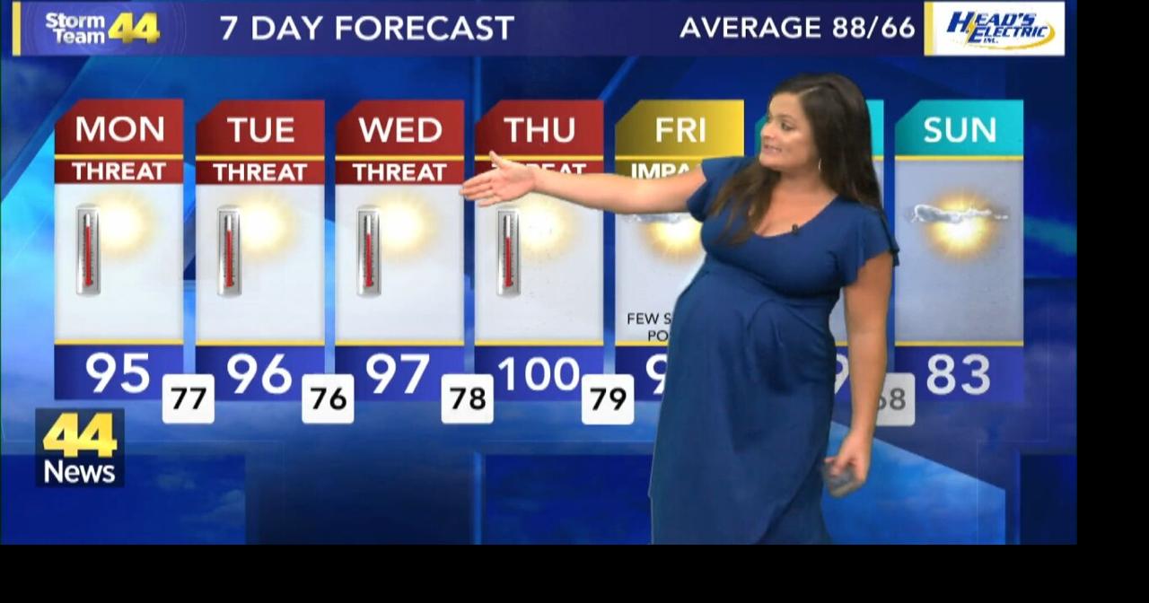 Dangerously hot week ahead; triple digit heat index values | Weather ...