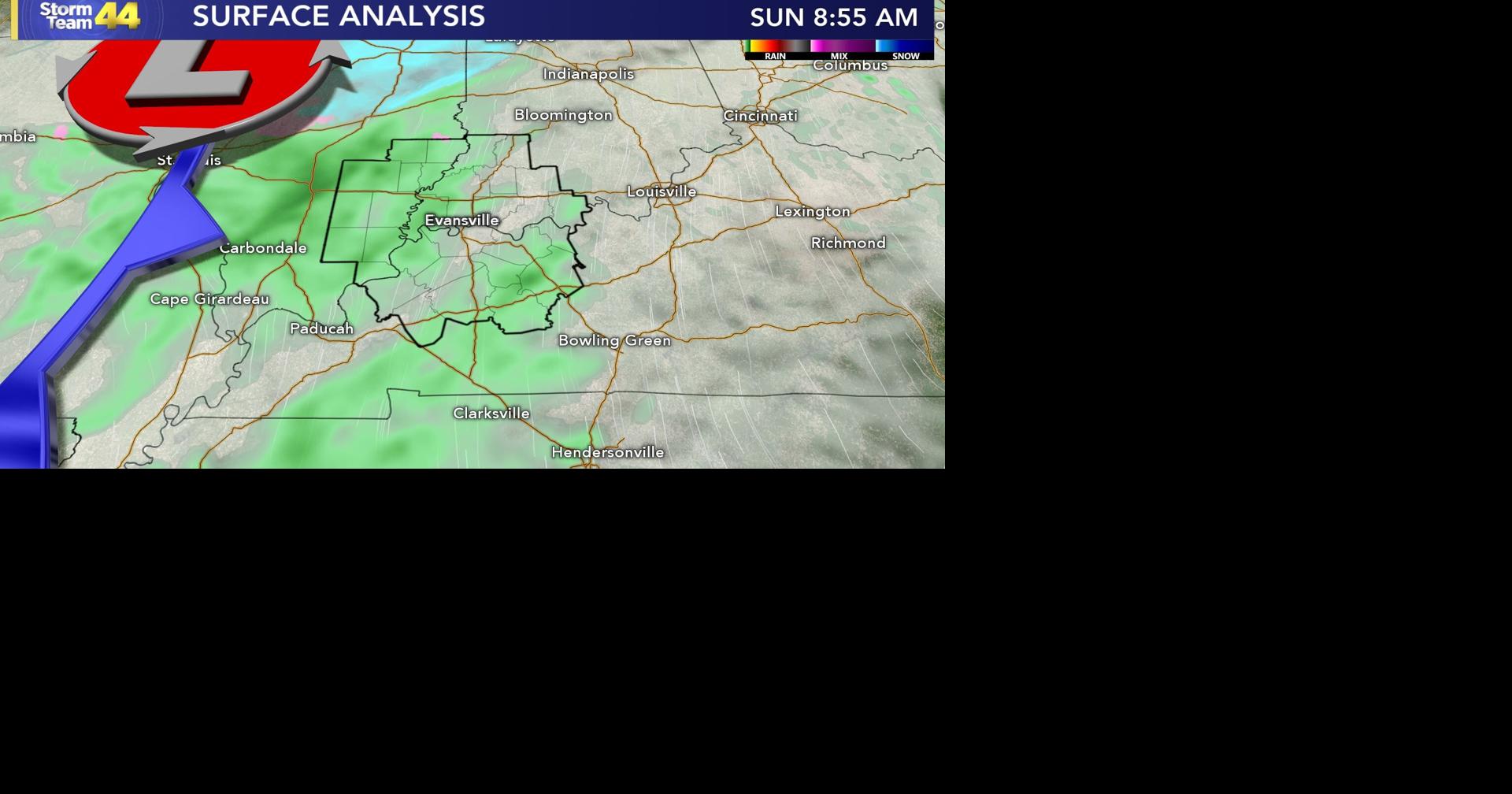 Tracking Weekend Rain | Weather | wevv.com