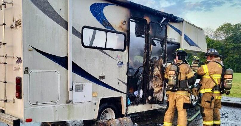 Vanderburgh County Fire Department responds to RV fire; Cause under ...