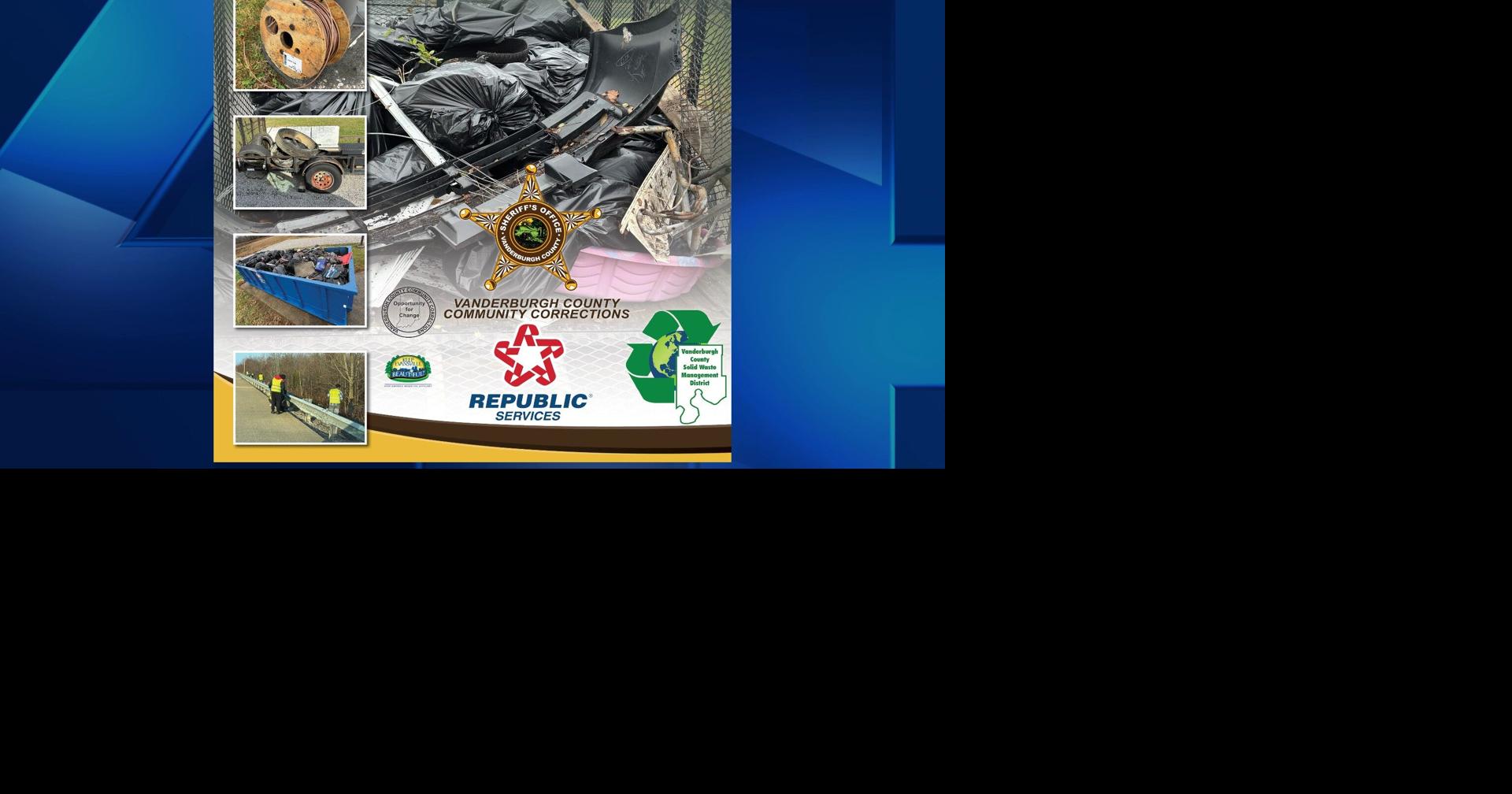 Evansville Litter Patrol Team fills 346 bags of trash | Indiana | wevv.com