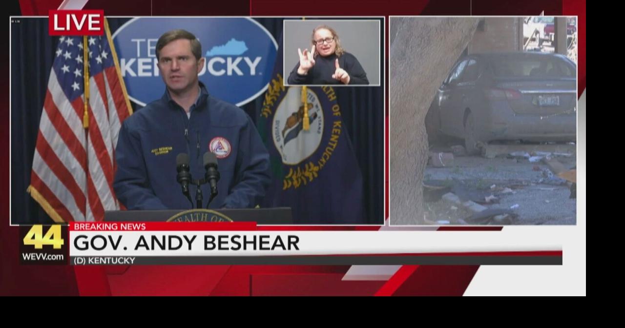 Governor Andy Beshear Gives Kentucky Disaster Relief Update | Kentucky ...